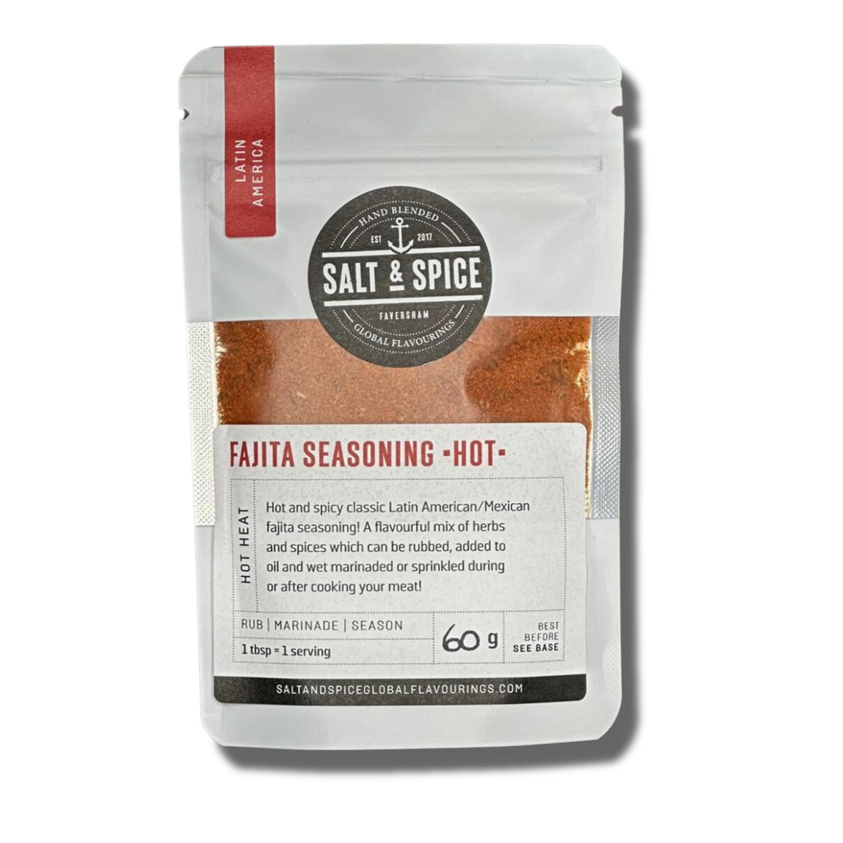 FAJITA SEASONING -HOT- – Saltandspiceonline